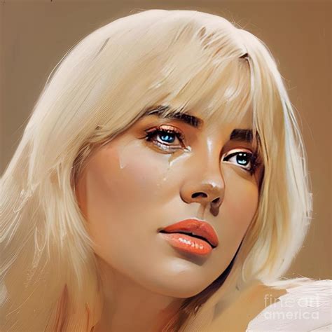 Billie Eilish Portrait 2 Digital Art By Maggie Mineo Fine Art America