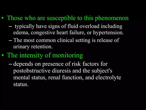 Post Obstructive Diuresis Ppt Post Obstructive Diuresis Ppt