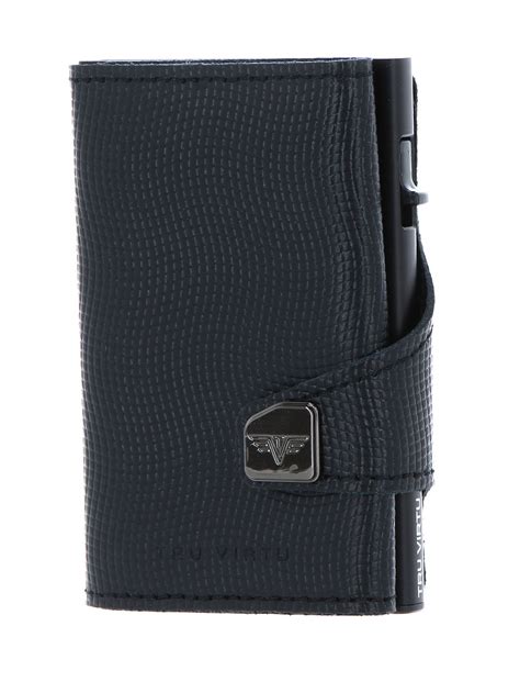 TRU VIRTU Coin Pocket Lizard Black / Black | modeherz