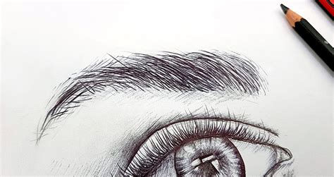 How To Draw Realistic Eyebrows
