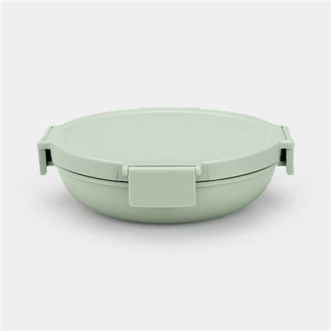Make Take Boîte à Repas Ronde 1L Plastique Jade Green Brabantia