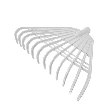 Kraoden Plastic Rake Thickened Raking Grass Rake Agricultural Rubber