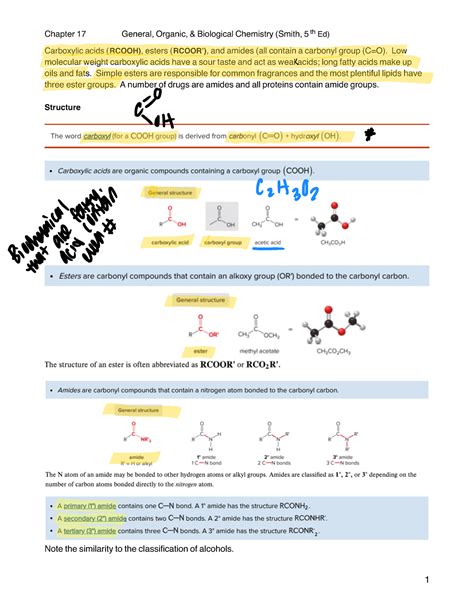 Smith Chapter 17 Chapter 17 General Organic Biological Chemistry