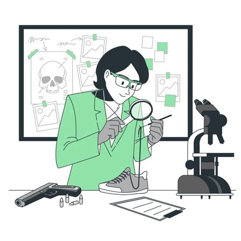 Forensic Expert By Storyset Svg Png Illustrationmedical Science Lab