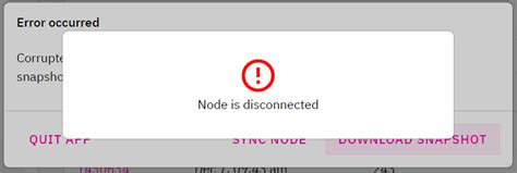 Node Is Disconnected Rdefiblockchain