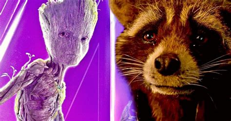 What Groot Said At The End Of Infinity War Revealed By James Gunn