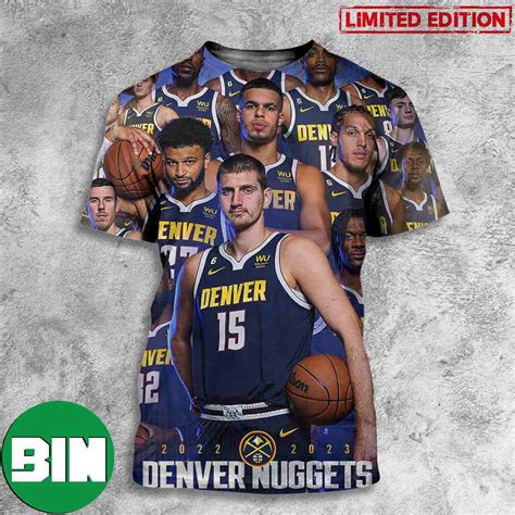 Congratulations Denver Nuggets On Winning The Nba Finals 2023 3d T
