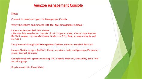 Bigdata Aws Redshift With S3 Ec2 Ppt