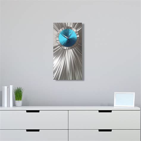 Large Wall Clock Rectangular Clock Unusual Wall Clock Oversized