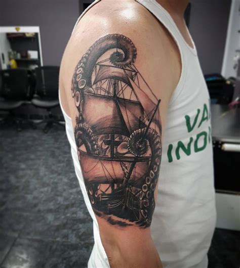 Pirate Ship Tattoos
