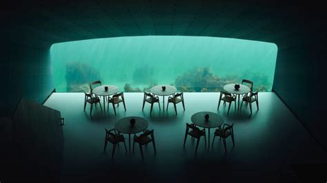 This Week Snøhetta Opened An Underwater Restaurant