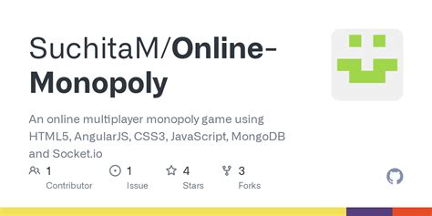 Github Suchitamonline Monopoly An Online Multiplayer Monopoly Game