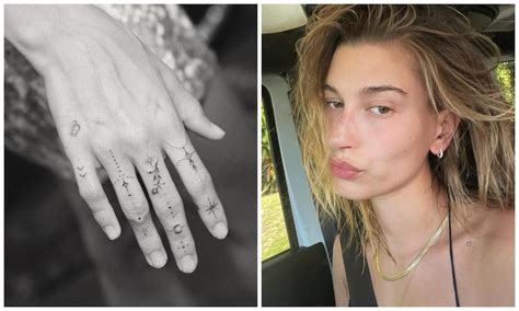 Hailey Bieber Adds New Tattoo To Her Collection See The Rest Of Her Ink