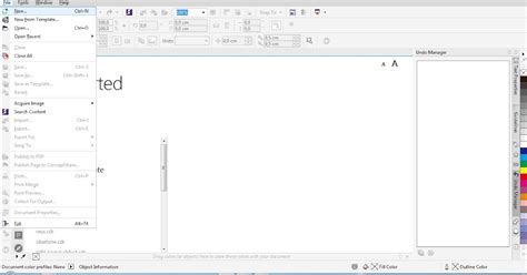 MULTIMEDIA Tutorial Membuat Wpap Di CorelDRAW X