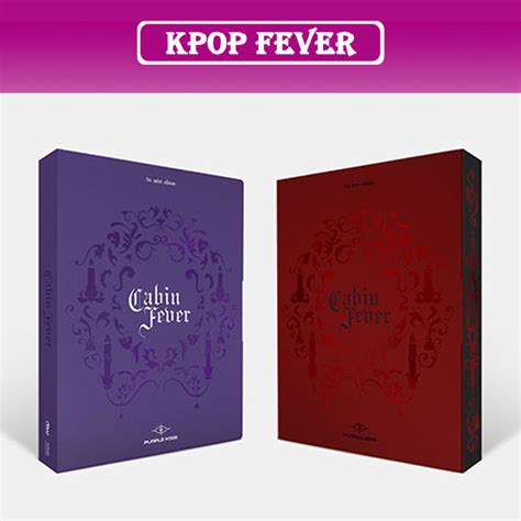Purple Kiss 5th Mini Album Cabin Fever Cd Photobook Photocard