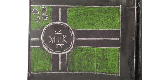 Blackboard Improvisation Of Kekistani Flag Opinion Scrolller