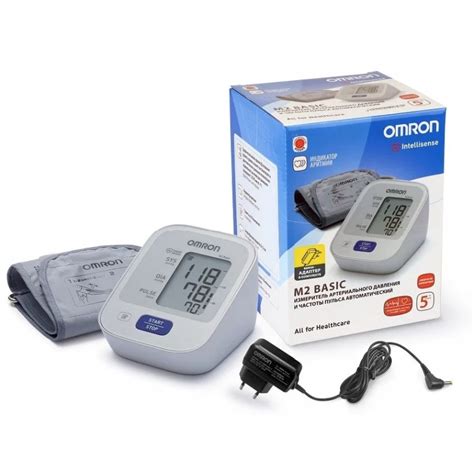 Тонометр Omron M2 Basic [HEM-7121-ARU] - купить в Минске на invo.by