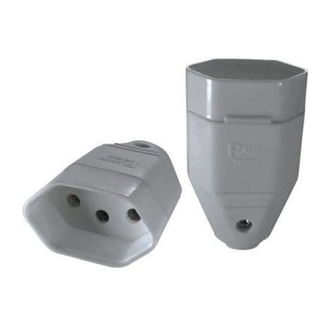Pino Femea Radial 2pt 20a Cz 1501148 Cabos E Adaptadores Magazine