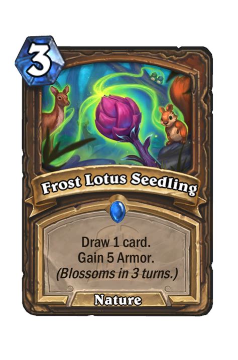 Frost Lotus Seedling Best Hearthstone Decks Hsreplay Net
