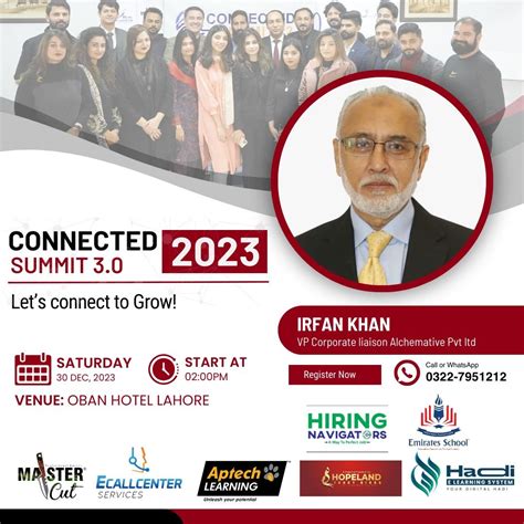Irfan Ehsan On Linkedin Networking Connectedsummit2023 Alchemative