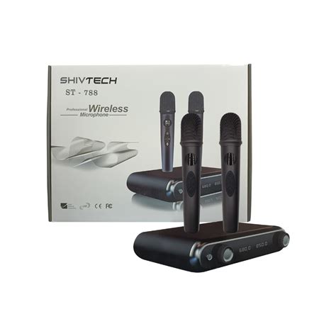 Shivtech St 788 Wireless Microphone Uhf Shopee Philippines