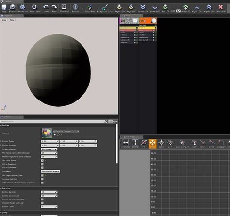Mesh Emitter Not Rendering Material Real Time Vfx