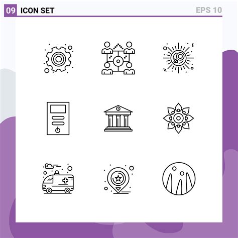 Set Of Modern Ui Icons Symbols Signs For Business Stabilizer Sex Pc Computer Editable Vector