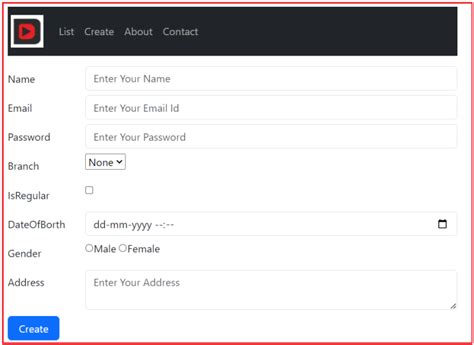 Form Tag Helpers In Aspnet Core Dot Net Tutorials
