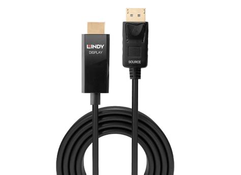 Lindy 40928 Active Displayport Hdmi Adapter Cable 5m Buy Cheap At