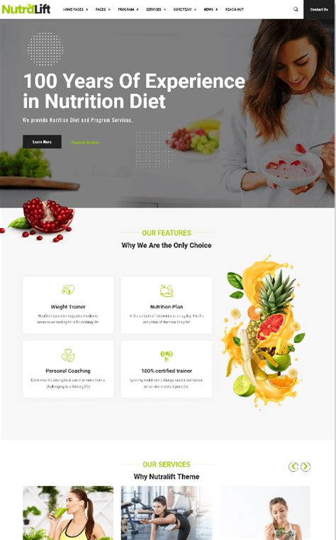 The 9 Best Dietitian And Nutritionist Wordpress Themes