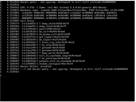 Kernel Panic Error Installing Ubuntu 16 04 Server In Virtualbox 5 1 22 On Windows 7 Ask Ubuntu
