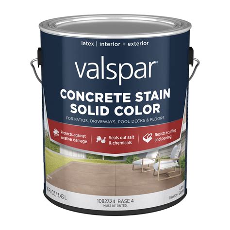 Valspar Concrete Stain Solid Color Chart Pdf