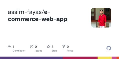 GitHub Assim Fayas E Commerce Web App