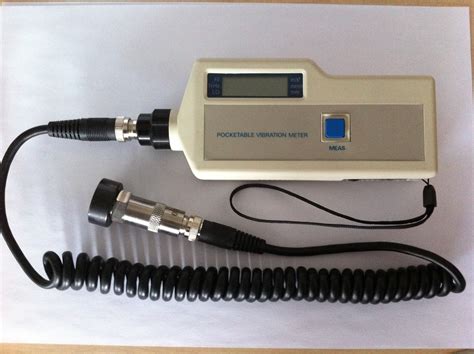 Iso2372 Handheld Vibration Meters Piezoelectric Vibration Sensor Acceleration Velocity