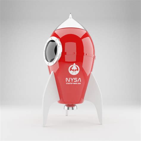 Rocket Toy 3d Model 15 Obj Blend 3ds Free3d