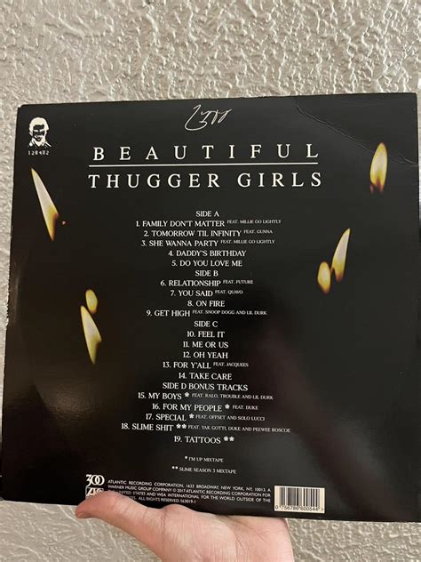 Young Thug Beautiful Thugger Girls 2x Lp Gold Vinyl Depop