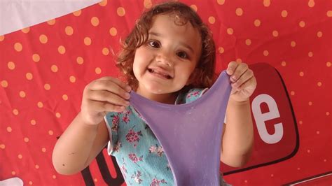 Sofia Fazendo Slime ️👍 Youtube