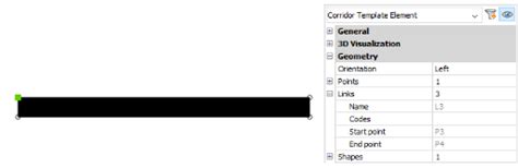 Creating Corridor Template Elements BricsCAD Bricsys Help Center