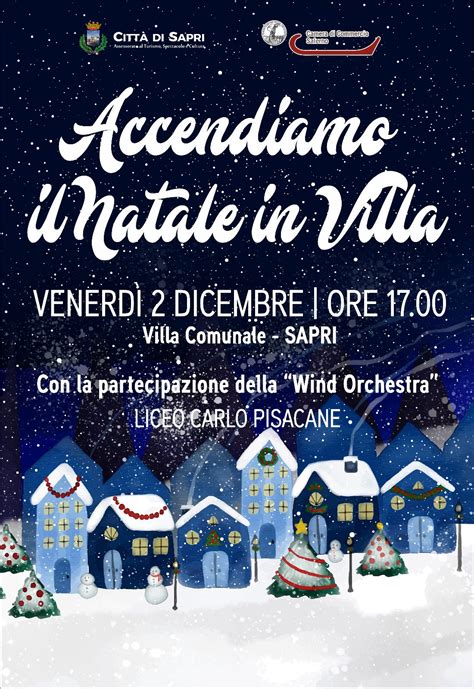 Sapri partono ufficialmente le attività natalizie nella città della