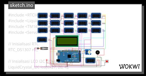 Jadwal Sholatan Wokwi Esp32 Stm32 Arduino Simulator