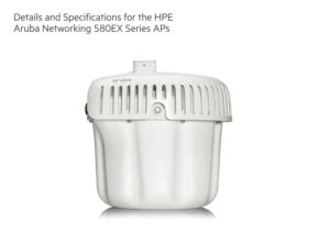HPE Aruba Networking 580EX Series Outdoor Access Points For Hazardous Locations Microdigisys