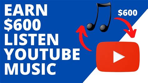 Earn 600 From Listening YouTube Music For FREE On Phone Or Laptop