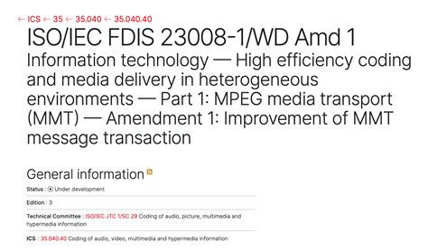 Rfc Failure To Deal With Fdis Amd Urns Issue Metanorma