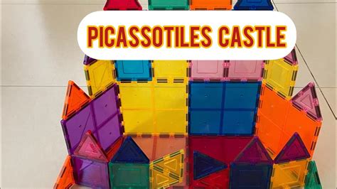 How To Build A Picassotiles Castle Magnatiles Castle Magnetic