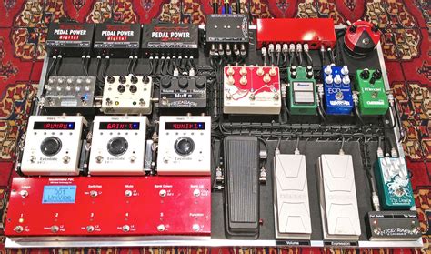 MIDI Controlled Pedalboard System Designed Built By NiceRackCanada Com Guitar Rig