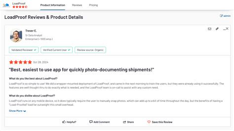 Loadproof Testimonial Trever E Kenco Logistic Loadproof