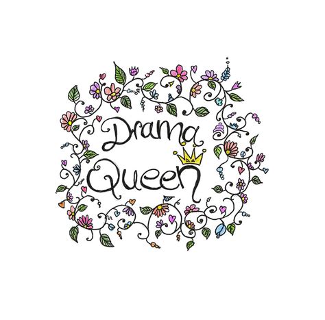 Drama Queen Drawing By Sara Thamm Fine Art America