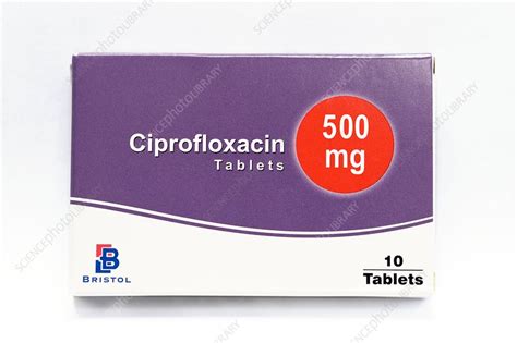 Ciprofloxacin Antibiotic Drug Stock Image C007 1848 Science Photo Library