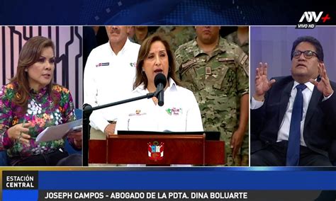 Abogado De Boluarte Considera Que Ya No Debería Citarse A La Presidenta