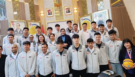 Menpora Dito Ariotedjo Optimis Tim Bola Basket Putra U 18 Indonesia Juara Seaba 2024